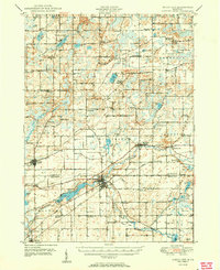 1950 Map of Union City, MI — High-Res | Pastmaps